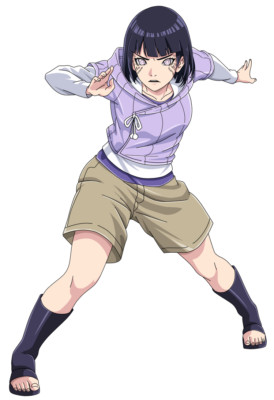 Hinata Naruto Weatherproof Anime Sticker 6" Car Decal | eBay