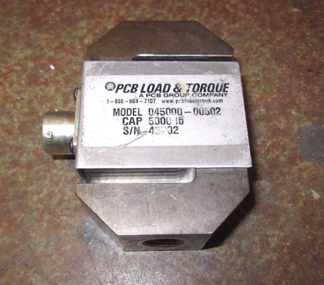 PCB L&T S-Type Load Cell, 5,000 lbf | eBay