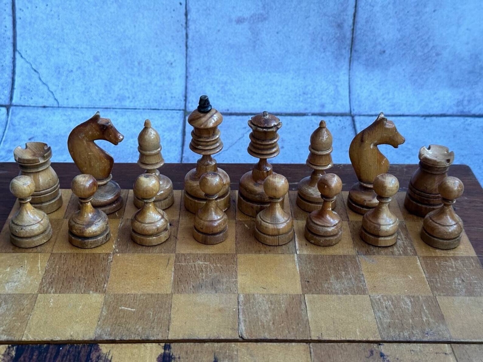 Chess set Russian Chess set USSR chess Soviet chess Chess board Chess ...