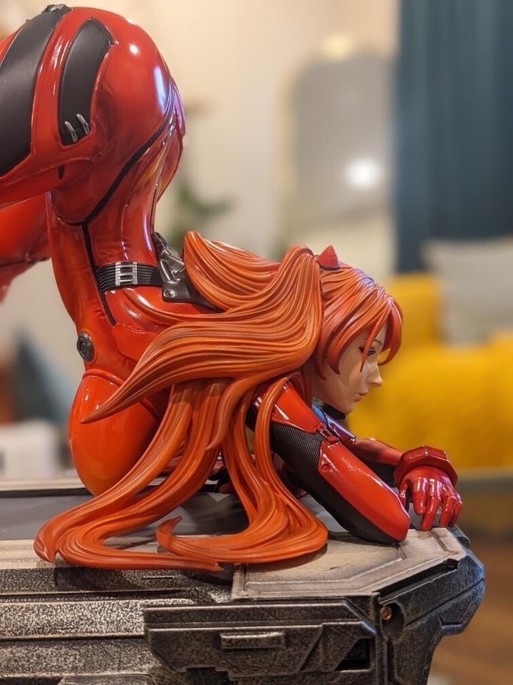 Slap Studios Asuka Evangelion Jack-O Pose Statue 1/4 scale | eBay