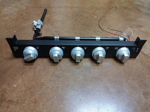 NEW Furrion 20211124219 RV Front Panel Module Black All Knobs & Ignitor ...