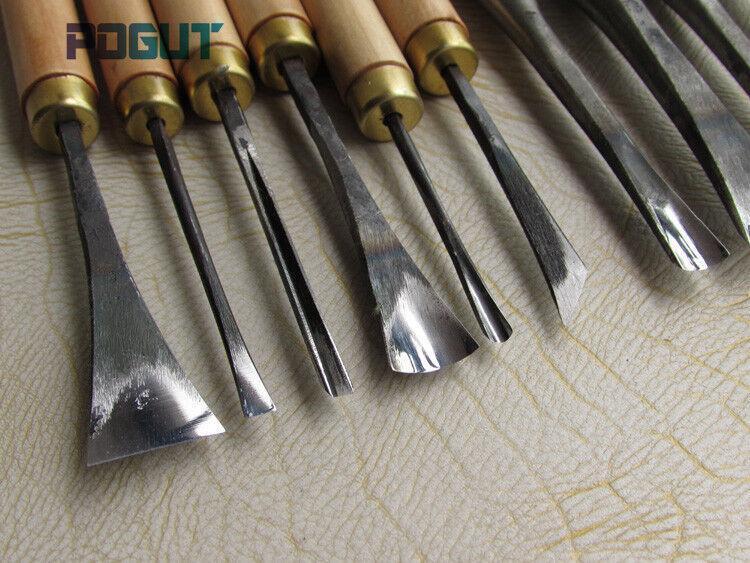 10pcs/lot Hand Wood Carving Knives General Details Root Chisel Made By ...