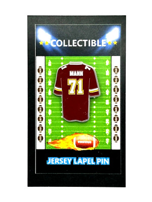 Washington Commanders Charles Mann lapel pin-Classic Collectable | eBay