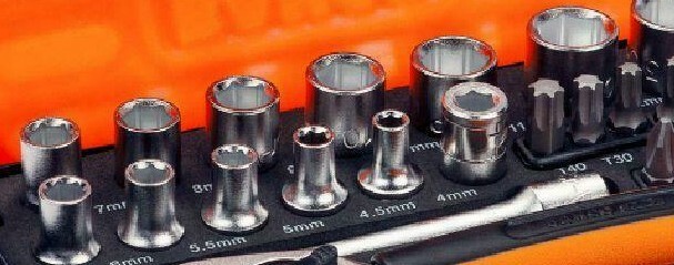 Bahco SL25 Mini Socket Wrench Set - 25 Piece for sale online | eBay