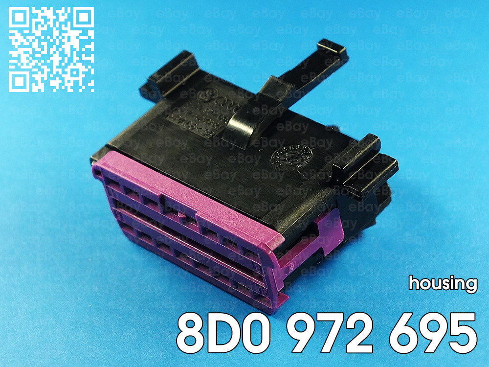 Audi VW Skoda Seat genuine connector housing 8D0972695 (8D0 972 695) | eBay