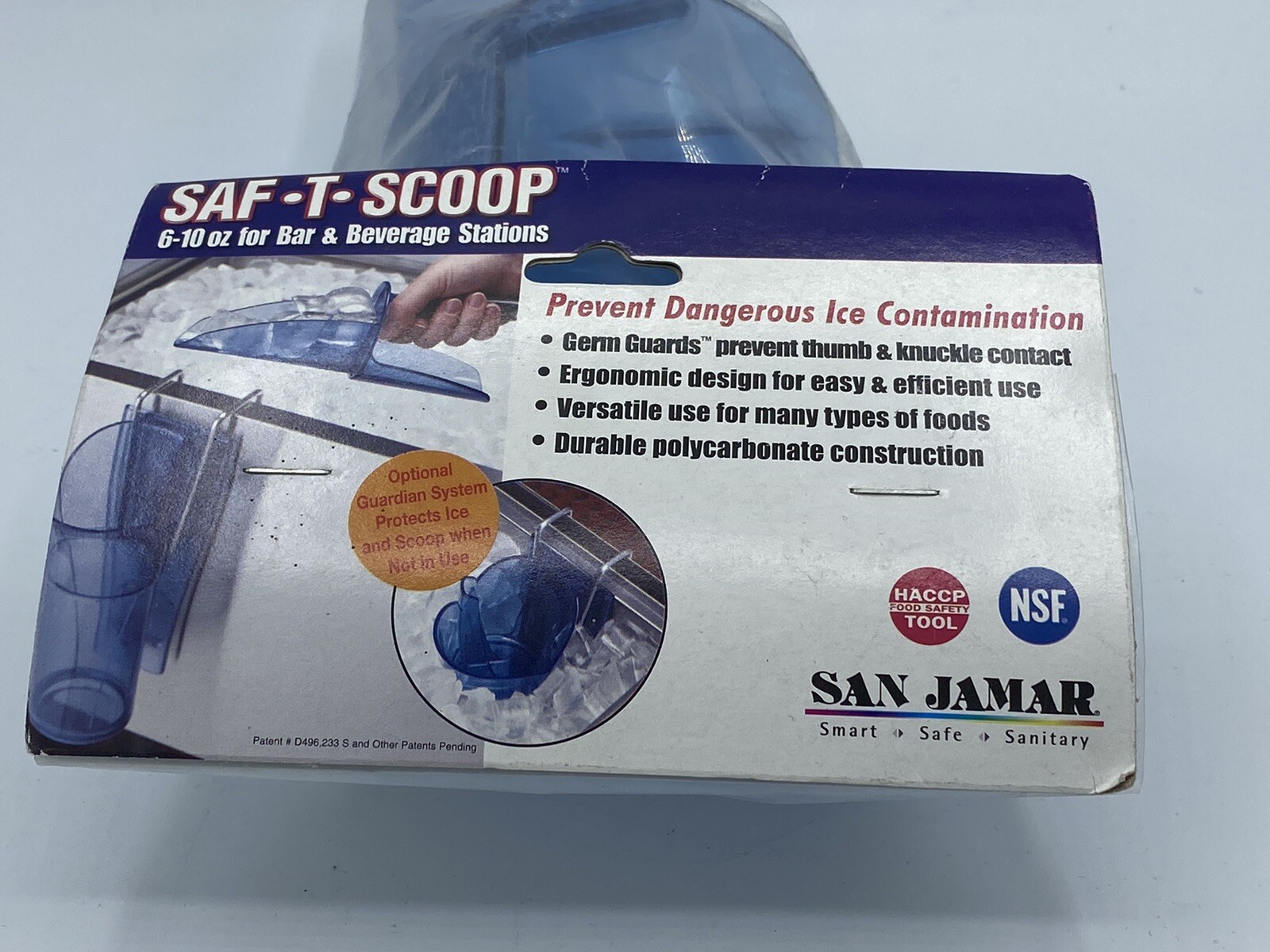San Jamar Saf-T-Scoop - 6-8 Oz - SI5500 for sale online | eBay