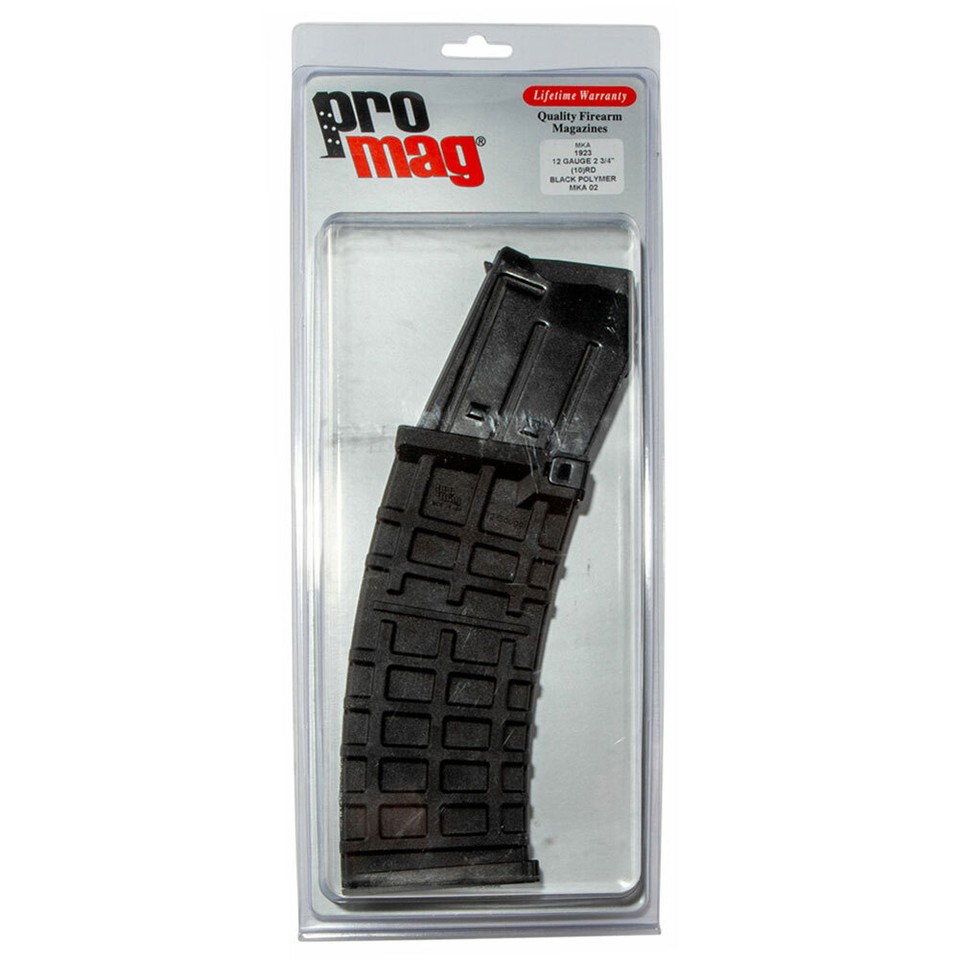 PROMAG 10rd Black Polymer Magazine for Akdal MKA 1923 12Ga 2-3/4in (MKA ...