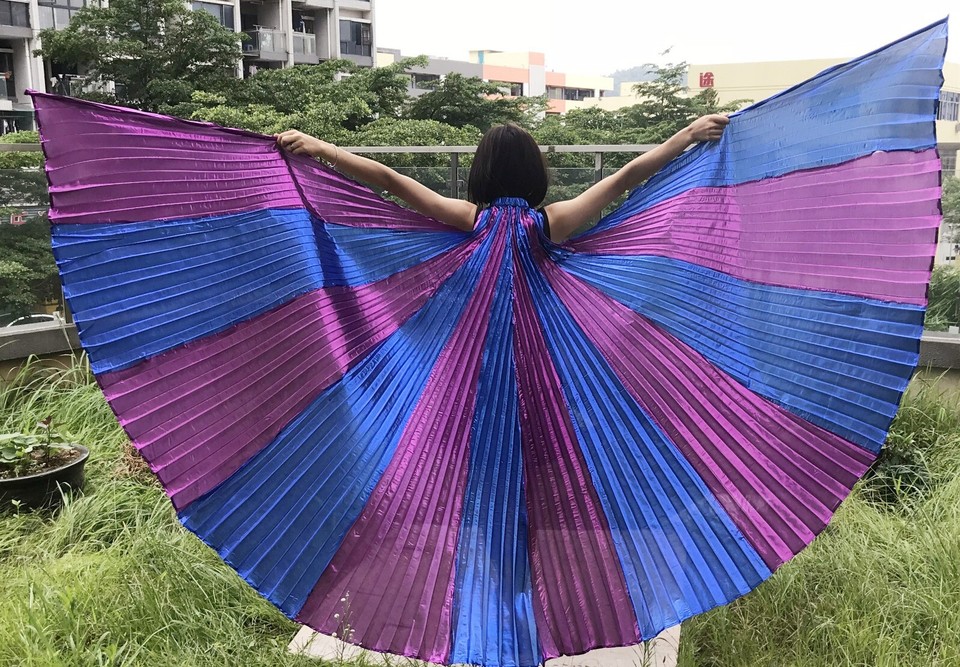 Isis Wings Indian Egyptian Belly Dance Costume Cosplay Parade Angel ...