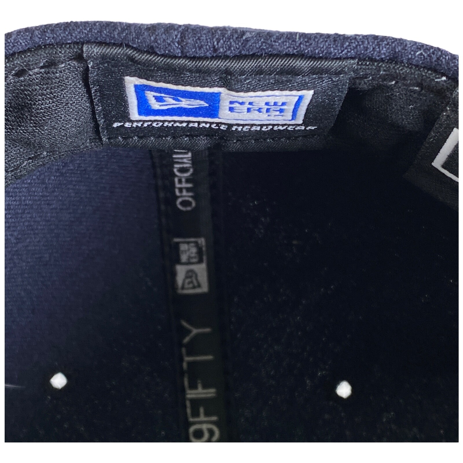 BOSTON RED SOCKS FITTED HAT CAP SIZE 7-1/8 Blue 59FIFTY NEW ERA On ...