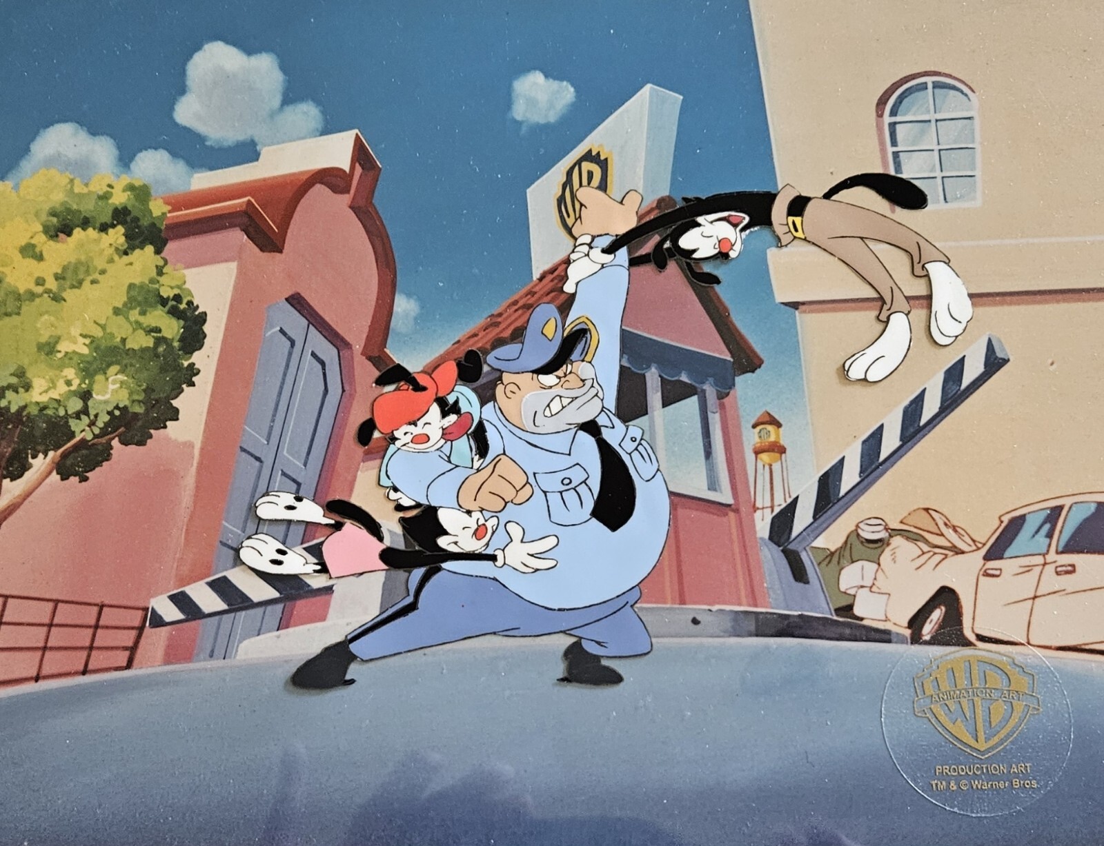 Yakko Wakko Dot The Animaniacs with Ralph Guard Animated Series ...