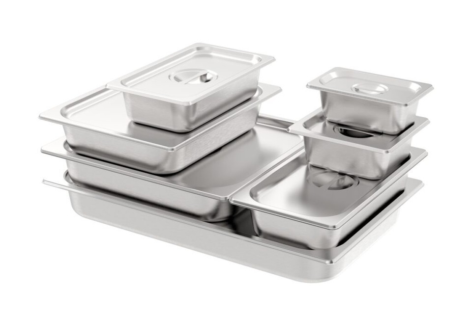 Gastronorm Pan Stainless Steel Pro Gastro Container Tray Bain Marie ...