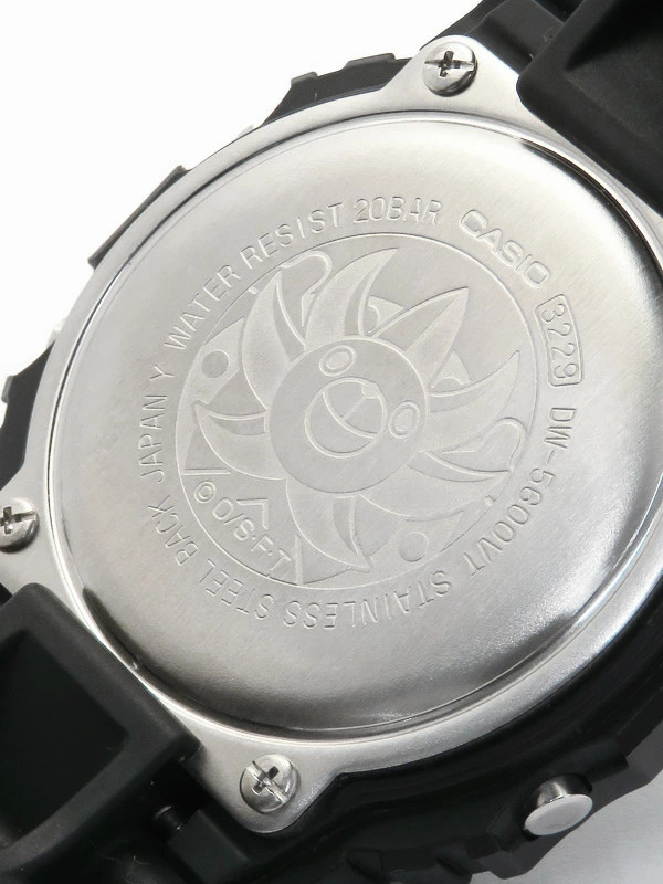 Casio G-SHOCK One Piece Straw Hat Pirates Model DW-5600VT Men's Quartz ...