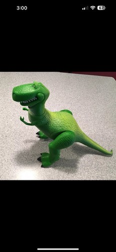 Disney Pixar Toy Story 4 Rex Thinkway Toys w/ Removable Tail 11" Tall x ...