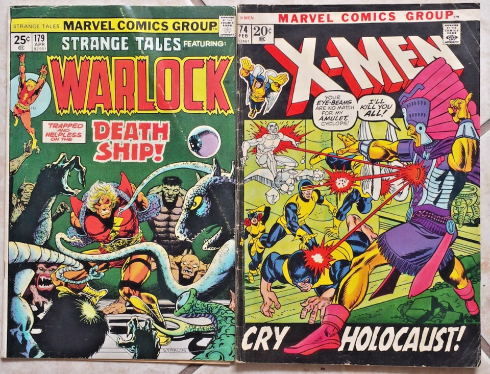 HUGE BRONZE AGE MARVEL COMIC BOOK LOT!!! MANY KEYS!! LOW GRADE!! | eBay