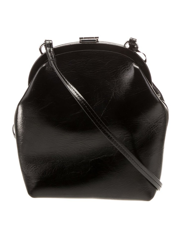 Mark Cross Frame Crossbody Susanna Pouch Bag in Black Leather NWOT | eBay