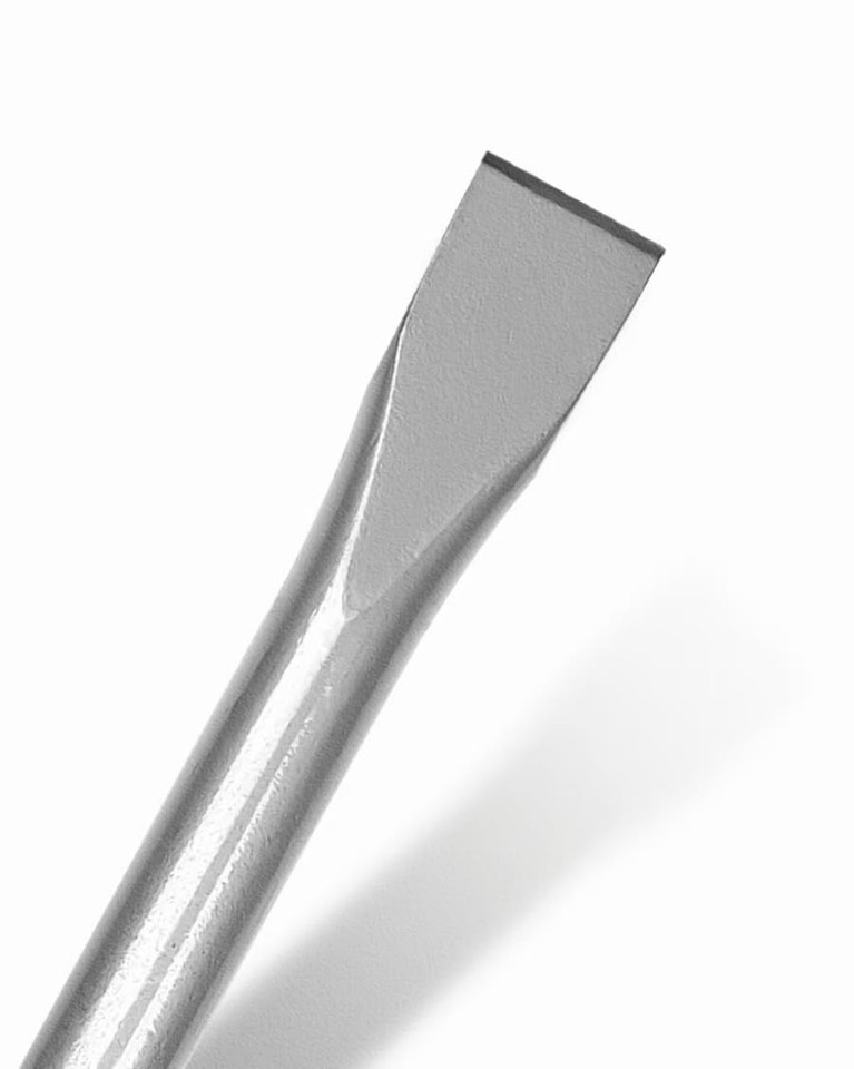 24" Extra Long SDS MAX Narrow Flat Chisel, Compatible with All SDS-Max ...