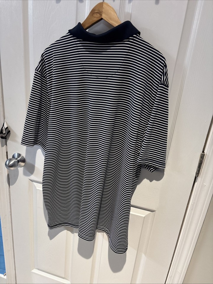 Jack Nicklaus Polo Shirts Stripeds Blue White Mens XXL | eBay