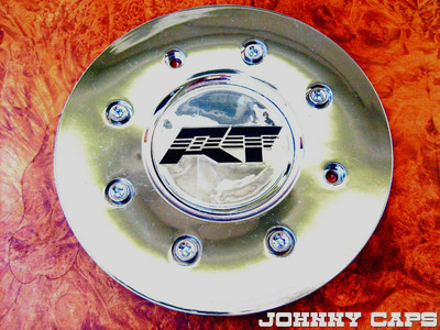 RT Custom Wheels Chrome Screw-Down Center Cap Caps (1) | eBay