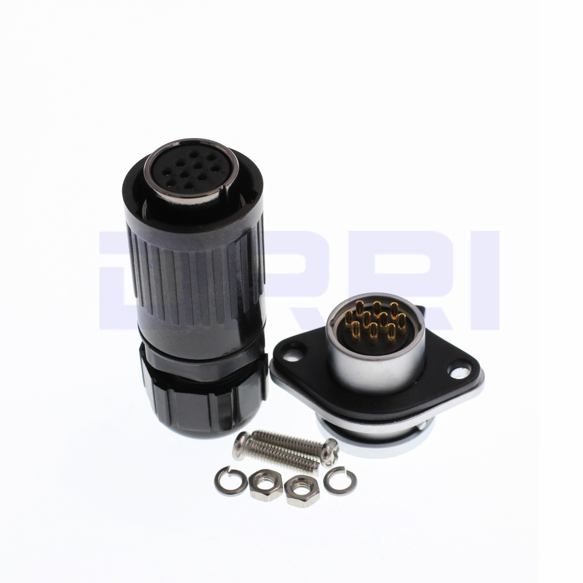 HE20 2 3 4 5 6 7 8 9 10 12 Pin Waterproof Auto Connectors Plug and ...