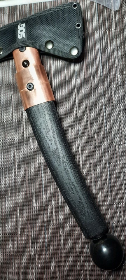 SOG AXE Tomahawk Fasthawk Modified with polypropylen curved handle ...