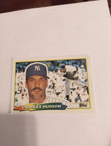 CHARLES HUDSON 1988 TOPPS BIG CARD #212 FREE SHIPPING | eBay