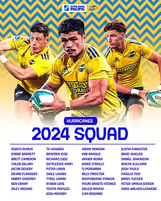 NZ HURRICANES SUPER RUGBY PACIFIC TEAM PLAYER POSTER,BARGAIN, | eBay ...