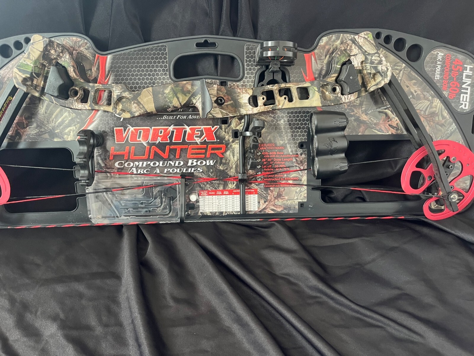 barnett vortex hunter 45lb-60lb compound bow in Camo | eBay
