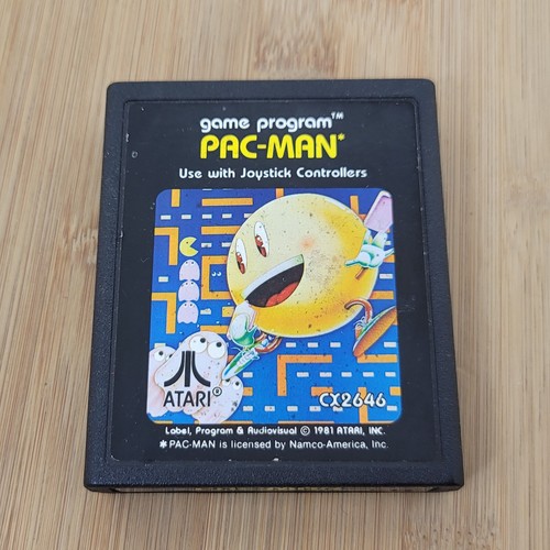 Atari 2600 Pac-Man Video Game - Cartridge Only - 1981 CX2646 | eBay