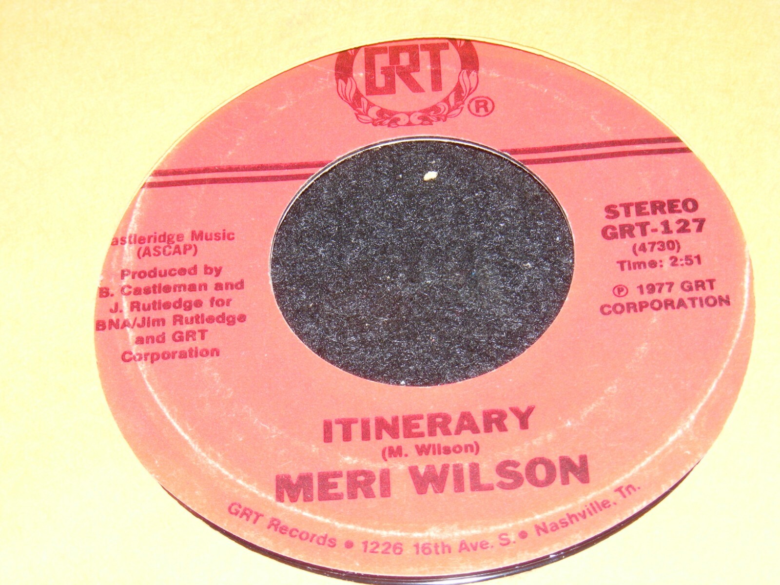 Sexy Novelty Song Classic 45 rpm MERI WILSON Telephone Man 1977 GRT ...