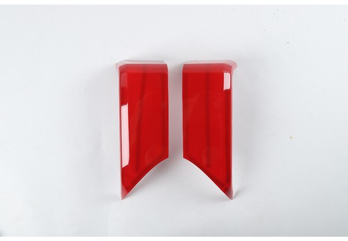 Red ABS Front Bumper Decor Trim cover Bezel 2pcs For Suzuki Jimny 19 ...