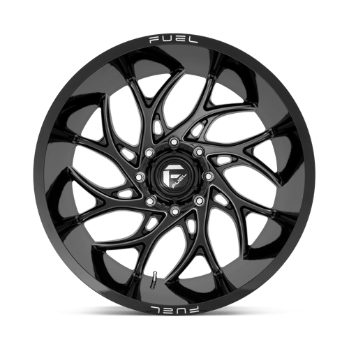 Fuel D741 Runner Gloss Black Milled 1-Piece Wheels: 20x10, 5x139.7/5x5 ...