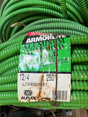 12/4 HCF MC Cable 250’ Hospital Grade See Pics | eBay