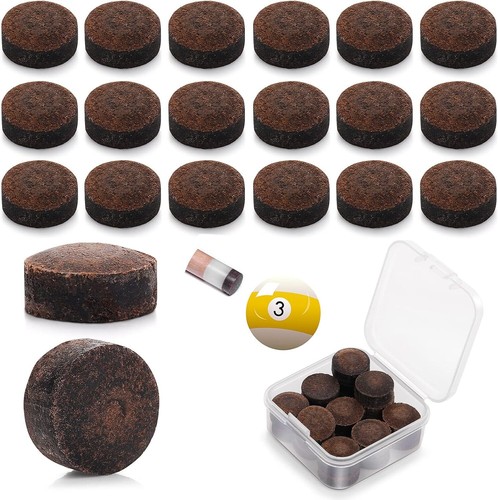 20PSC Pool Cue Tips 13Mm Billiard Pool Stick Tips Pool Cue Tips ...