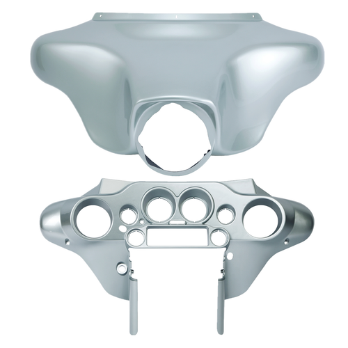 Silver Batwing Inner Outer Fairings For Harley Electra Street Glide ...