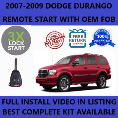 PLUG & PLAY REMOTE START fits 2007-2009 DODGE DURANGO | eBay