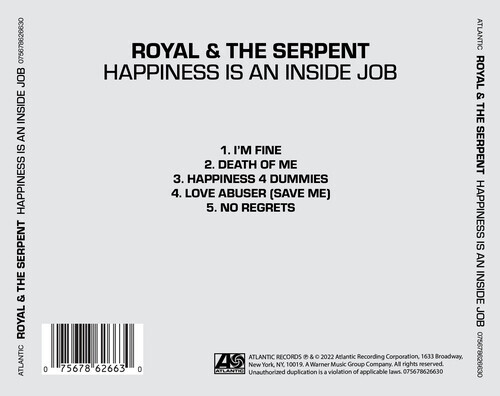 Royal & the Serpent - Happiness Is An Inside Job [New CD] Explicit ...