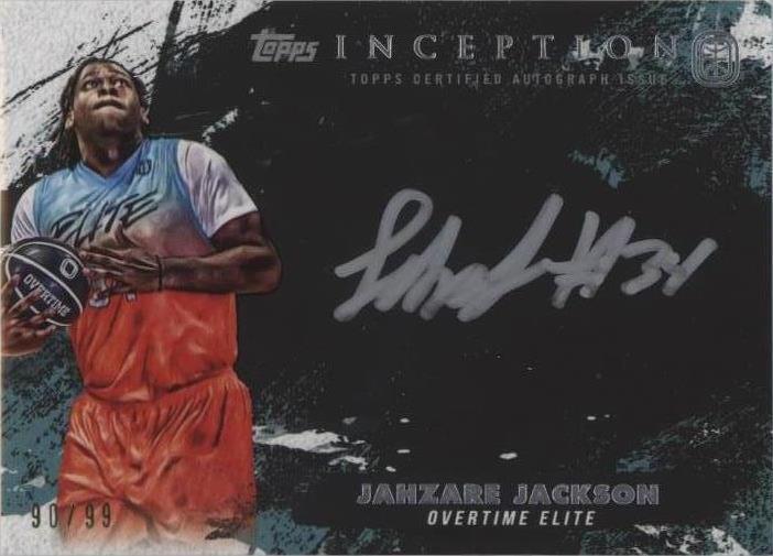 2021-22 Topps Inception OTE Overtime Elite - Inception Silver Signings ...