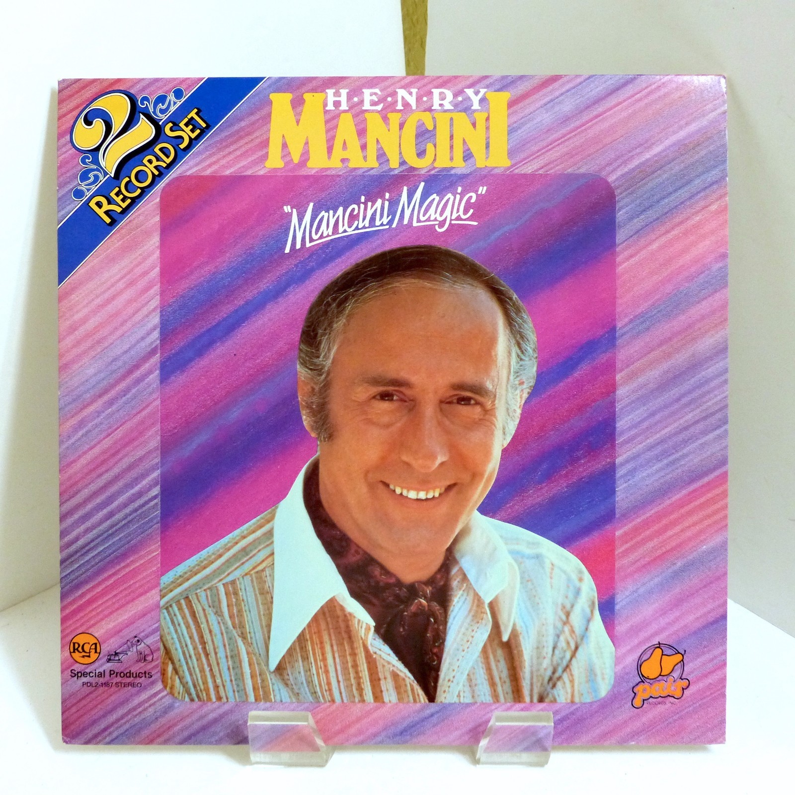 1988 Henry Mancini "Mancini Magic" Pair Records PDL2-1187 Mint Stereo 2 ...