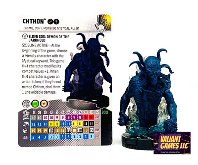 Marvel Heroclix Chthon #042 w/ Card Wheels of Vengeance Set | eBay