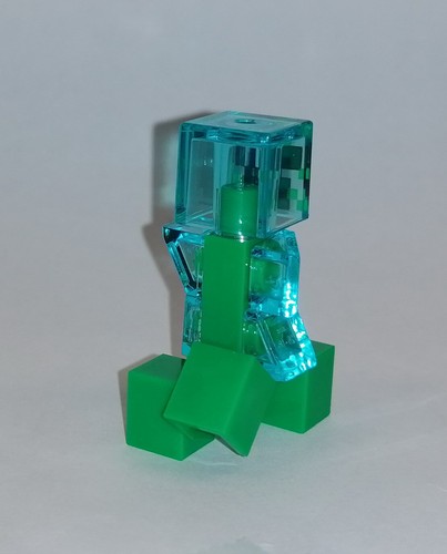 LEGO Minecraft - Geladener Creeper - Figur Minifig Berghöhle Cave ...