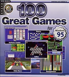 100 Great Games for Windows 95 (PC, 1997) for sale online | eBay