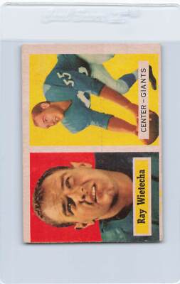 1957 Topps #122 Ray Wietecha Giants VG/EX *DA-A6253 | eBay