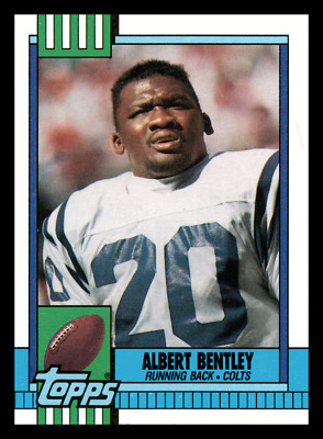 1990 Topps Albert Bentley Indianapolis Colts #310 NM-MINT | eBay