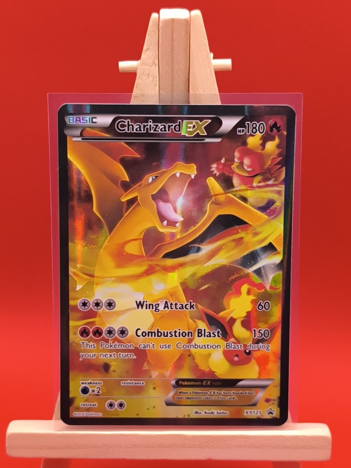 Charizard EX XY121 Generations Ultra Rare Full Art Promo Pokemon Card ...