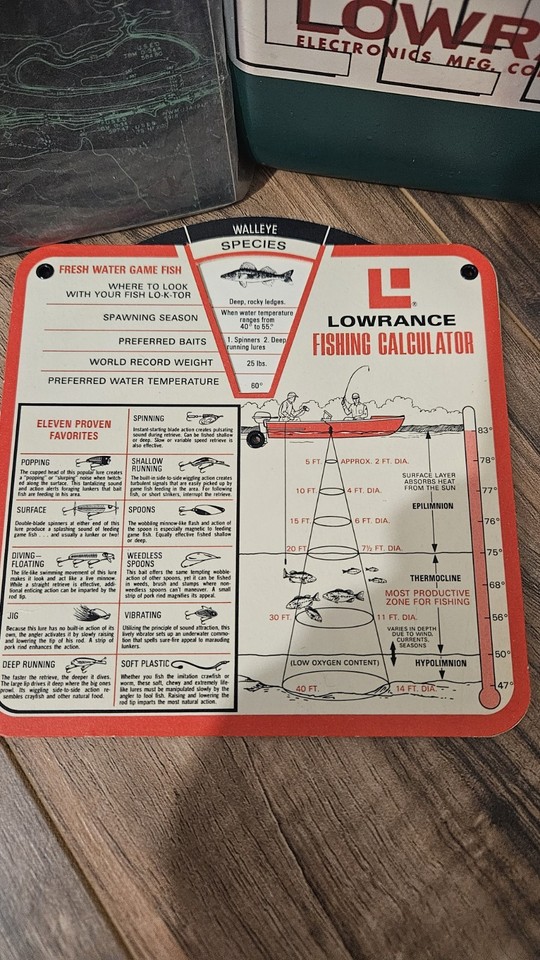Vintage Lowrance Fish Lo-K-Tor. Lowrance Marine Electronics. With ...