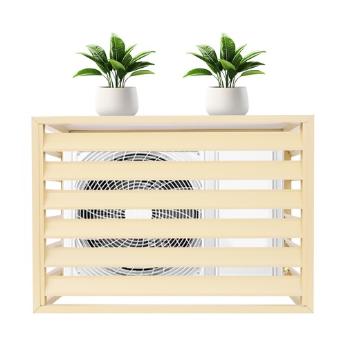 Privacy AC Fence Cover, AC Units Protection Fence Yellow 110x80x60cm | eBay