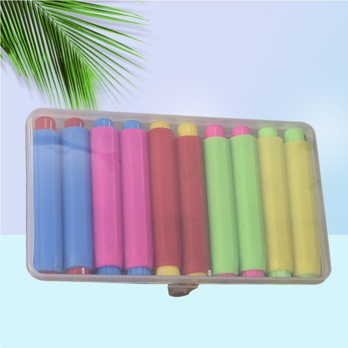 10 Pcs Chalk Holder Child Kids' Drawing Chalks Crayon Box Storage | eBay