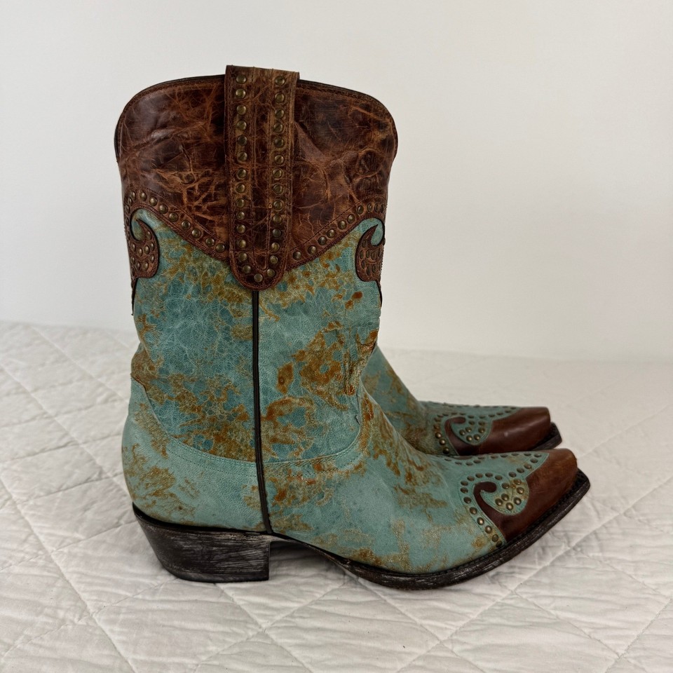 Yippee Ki Yay by Old Gringo Women's Cowboy Boots Turquoise Brown ...