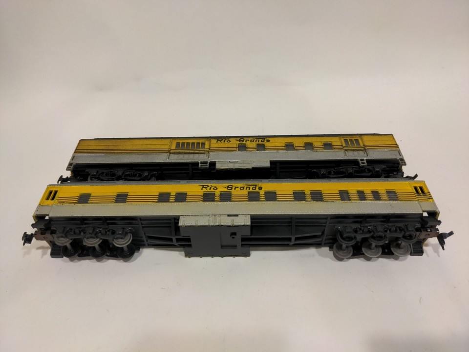 HO Athearn D&RGW Heavyweight Rio Grande Custom Set Combine & Coach | eBay