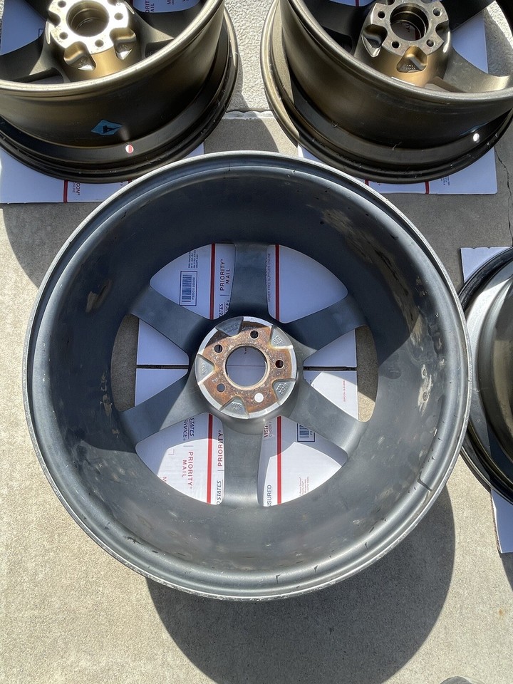 Rays Volk Racing wheels TE37 18x7.5+30 LE37 +48 5x100 rims GC8 WRX BRZ ...